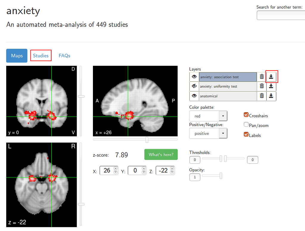 使用NeuroSynth定义感兴趣区 - 技术教程 - 神经影像技术社区论坛